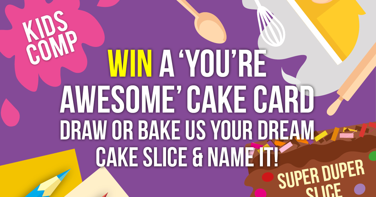 WIN an 'Awesome' Cake Card | Competitions | Blog | Sponge