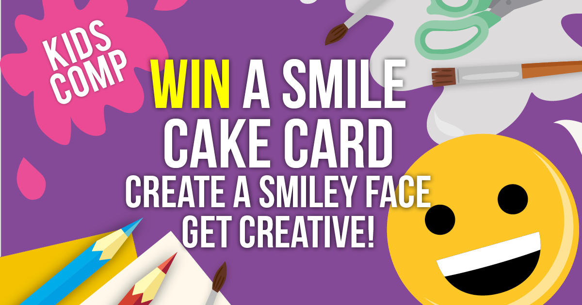 WIN A Smile Cake Card! | Competition | Blog | Sponge