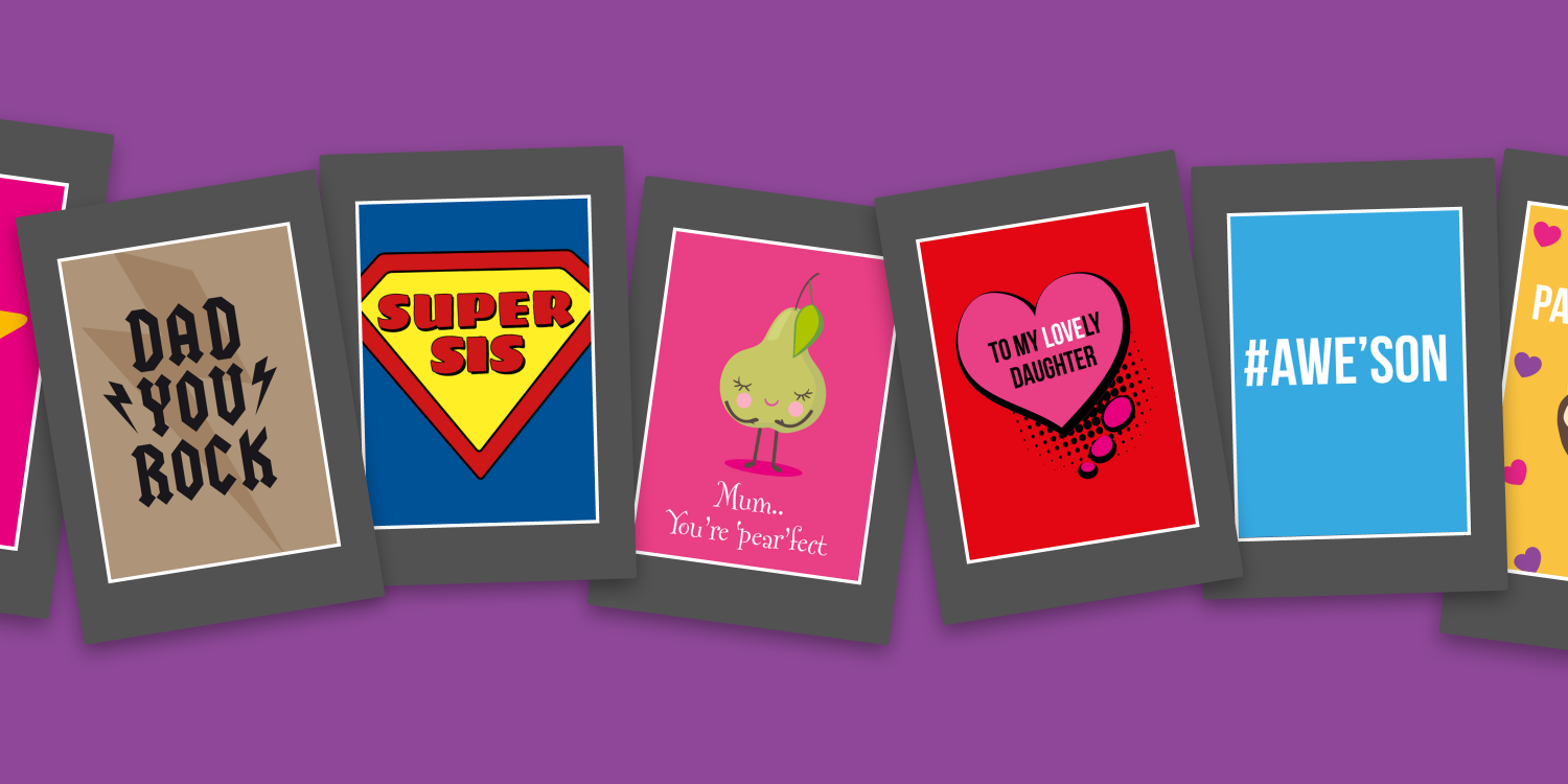 Family Cake Cards | Occasions | Cake Cards | Blog | Sponge