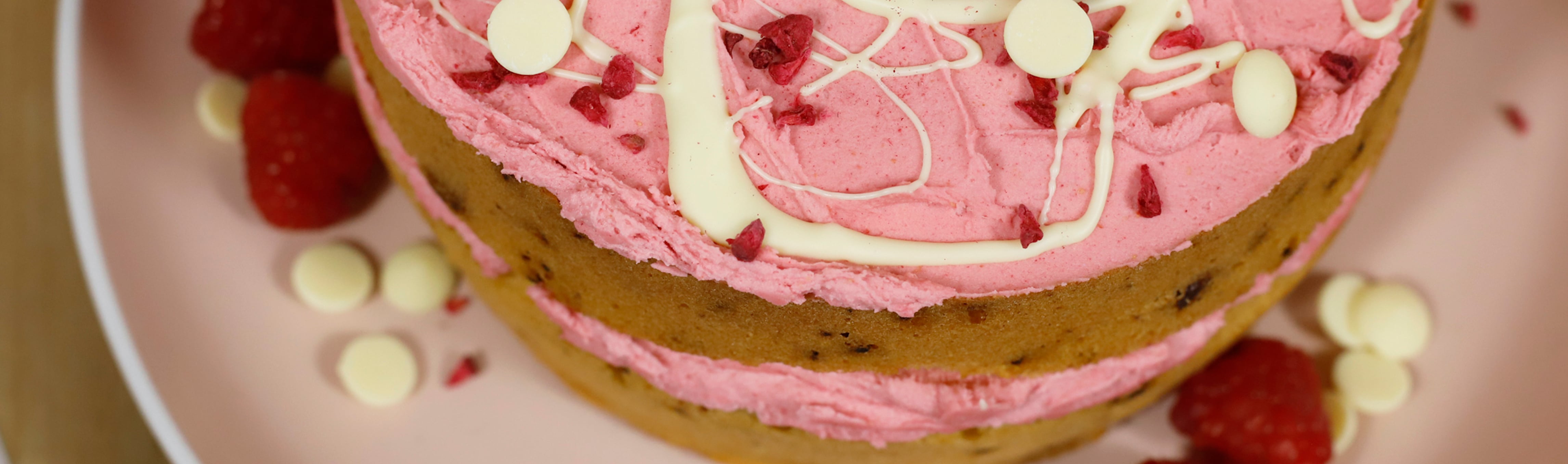 Raspberry and White Chocolate Cake | Company News | Blog | Sponge