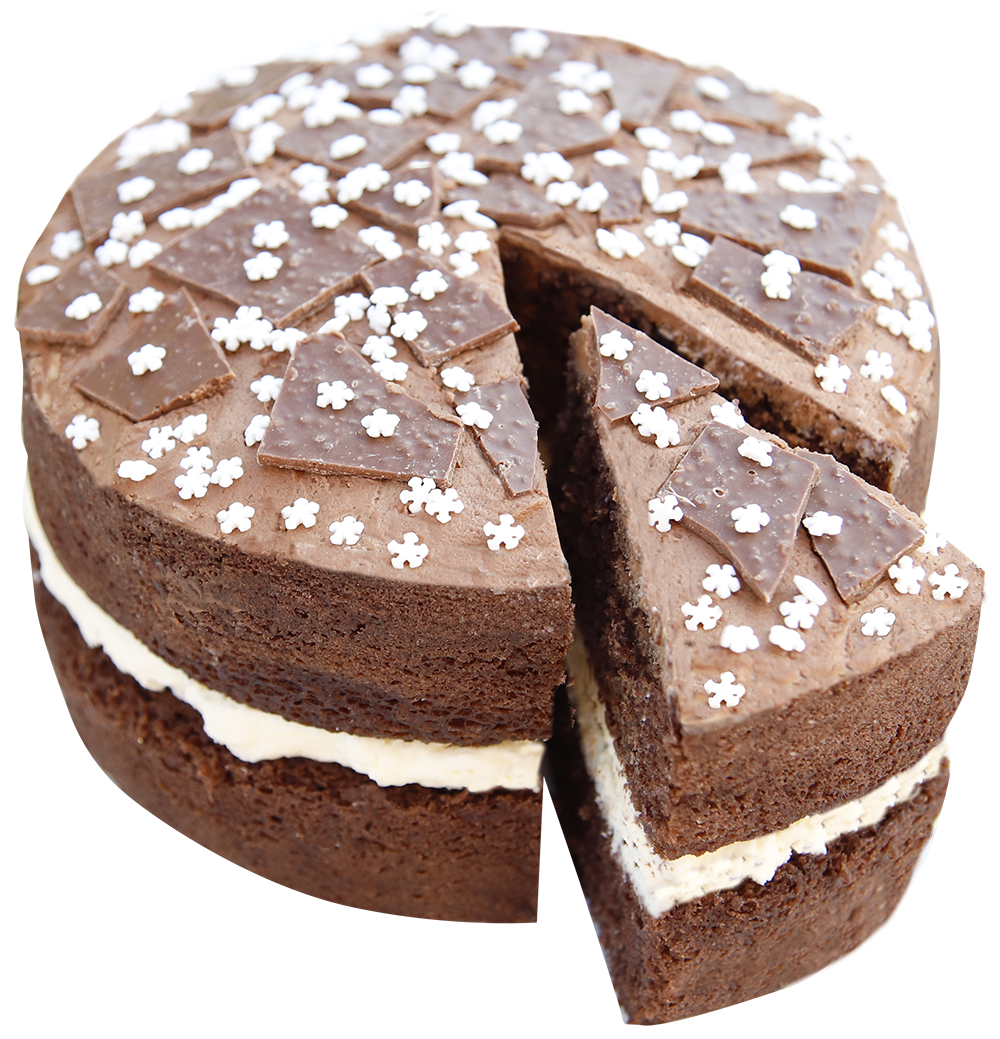 Peppermint Crisp Cake