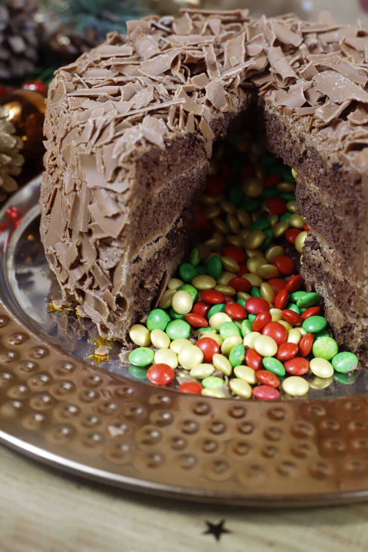 Chocolate Pinata Cake