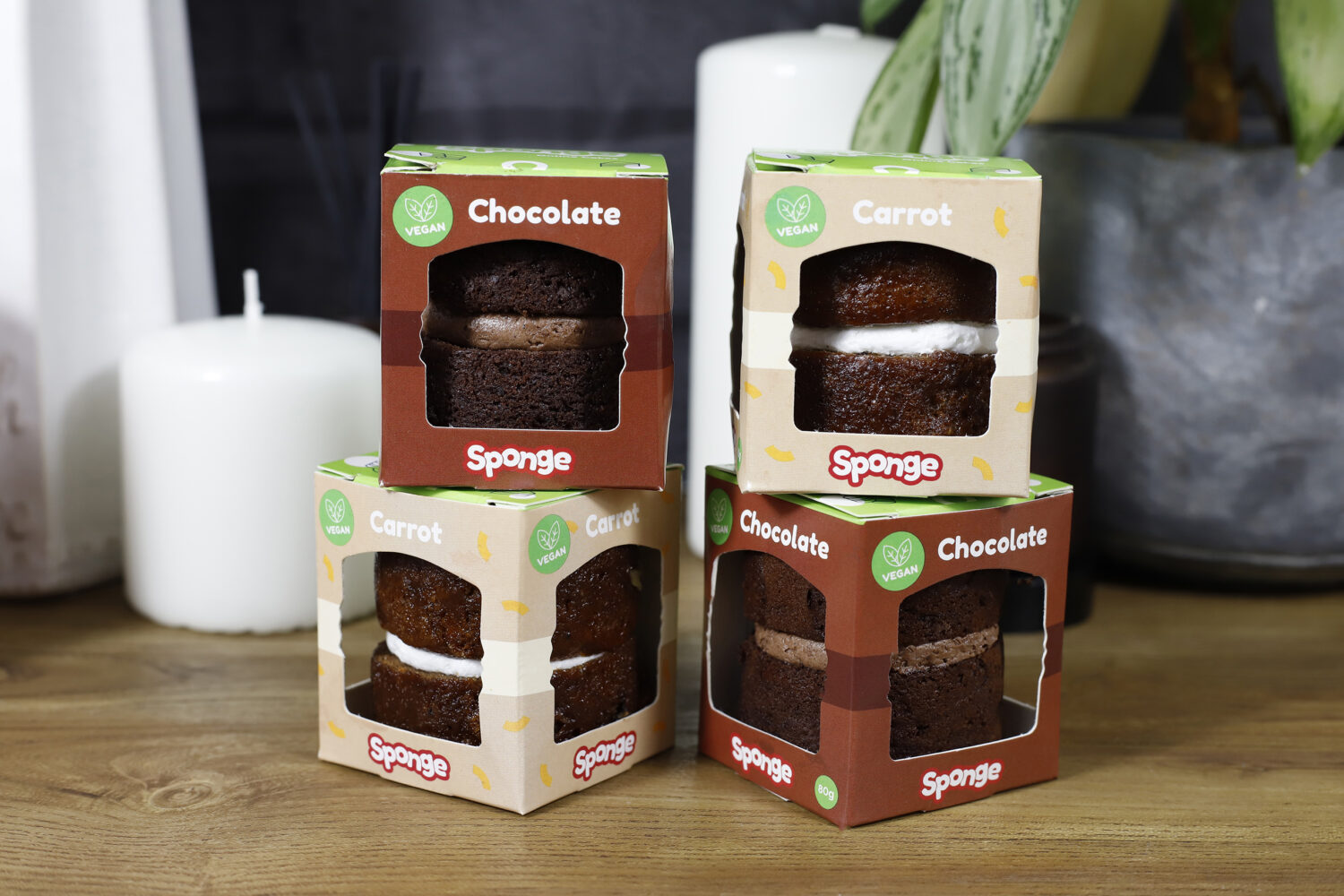 Vegan Baby Sponge Cakes | Sponge