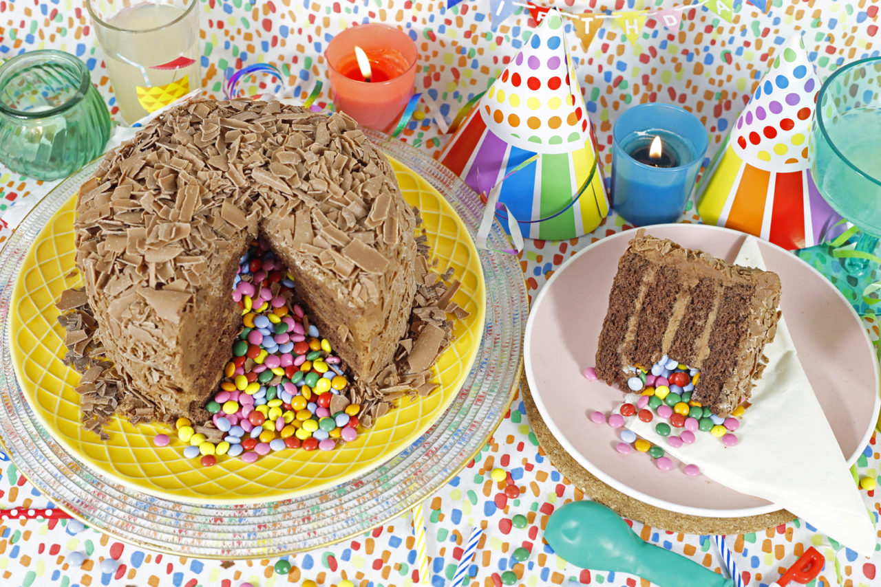 Gluten Free Pinata Cake | Gluten Free Cakes | Sponge